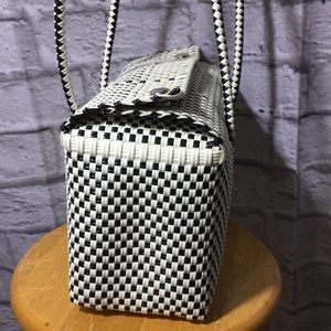 HunaB Ku | Bags | Hunab Ku Handwoven Large Basket Weave Bag Mexico ...